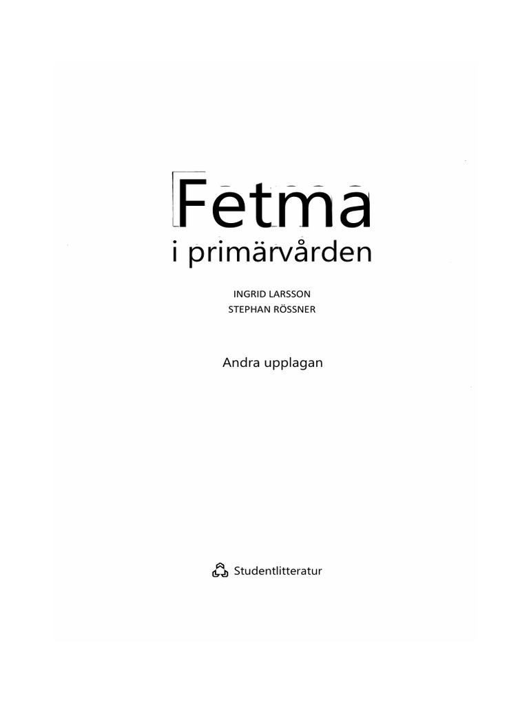 Fetma I Primärvården | PDF