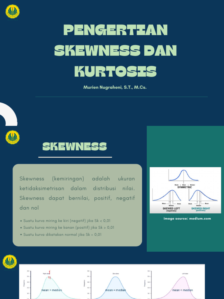 4.2.1 Pengertian Skewness Dan Kurtosis | PDF