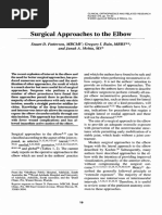 Palmar Approach - Modified Henry Approach | PDF | Hand | Human Anatomy