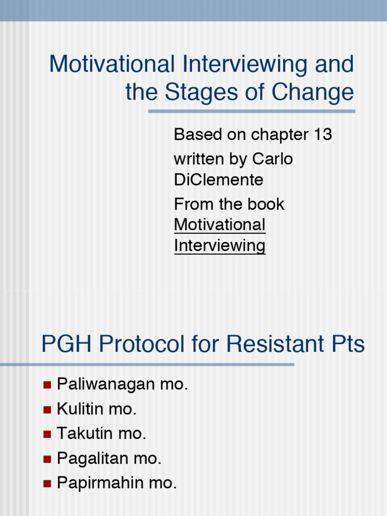 Behav Motivational Stages of Change Reading | PDF | Psychological Concepts | Behavioural Sciences