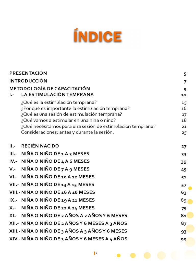 ESTIMULACION TEMPRANA Final | PDF | Aprendizaje