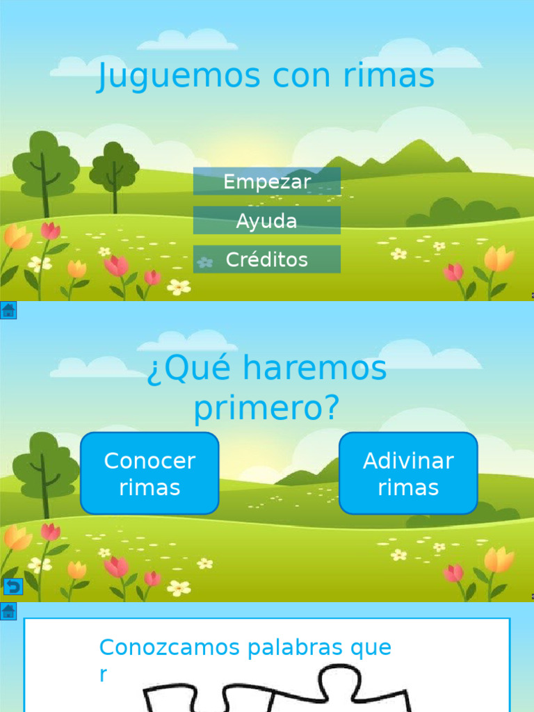 Juguemos Con Rimas | PDF