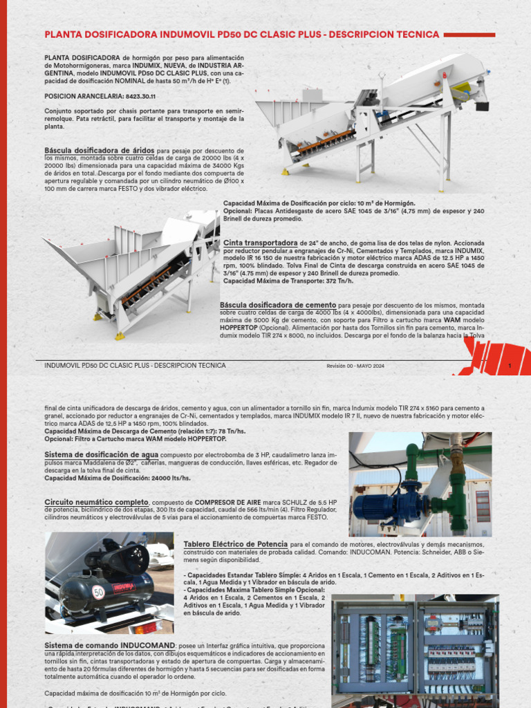 INDUMOVIL PD50 DC CLASIC PLUS Decumulativa - RXX 2024-05 | PDF ...