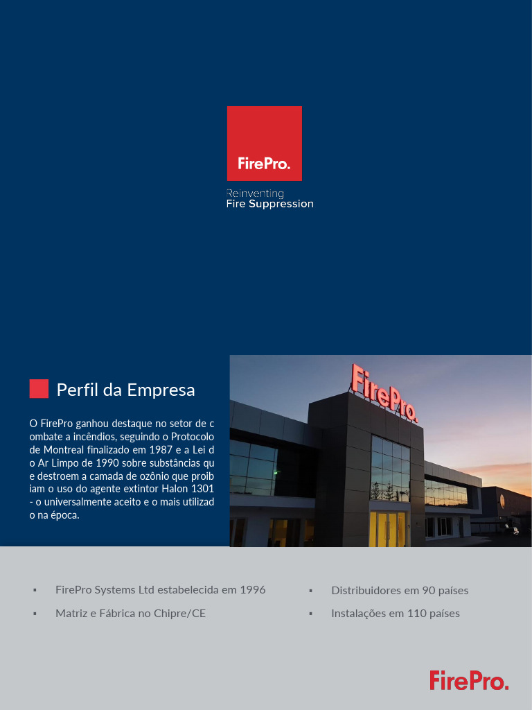 FirePro Presentation - Íon-Lítio Batteries 2023 Short Link | PDF | Química Física | Física ...