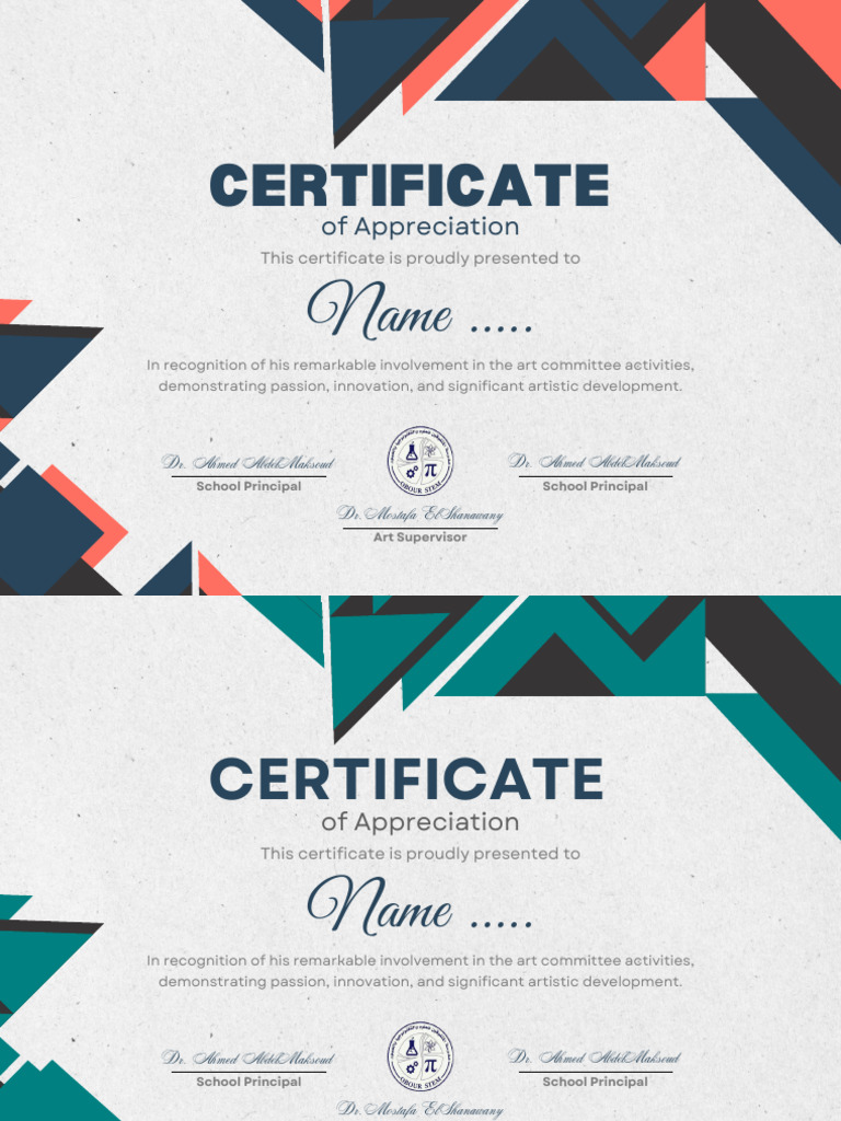 Art Certificate | PDF