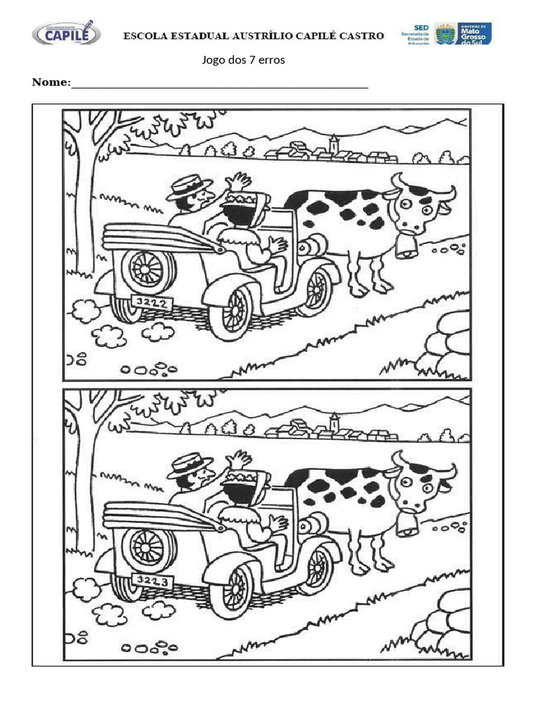Jogo Do 7 Erros | PDF