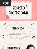 El Secreto Profesional en Enfermeria | PDF