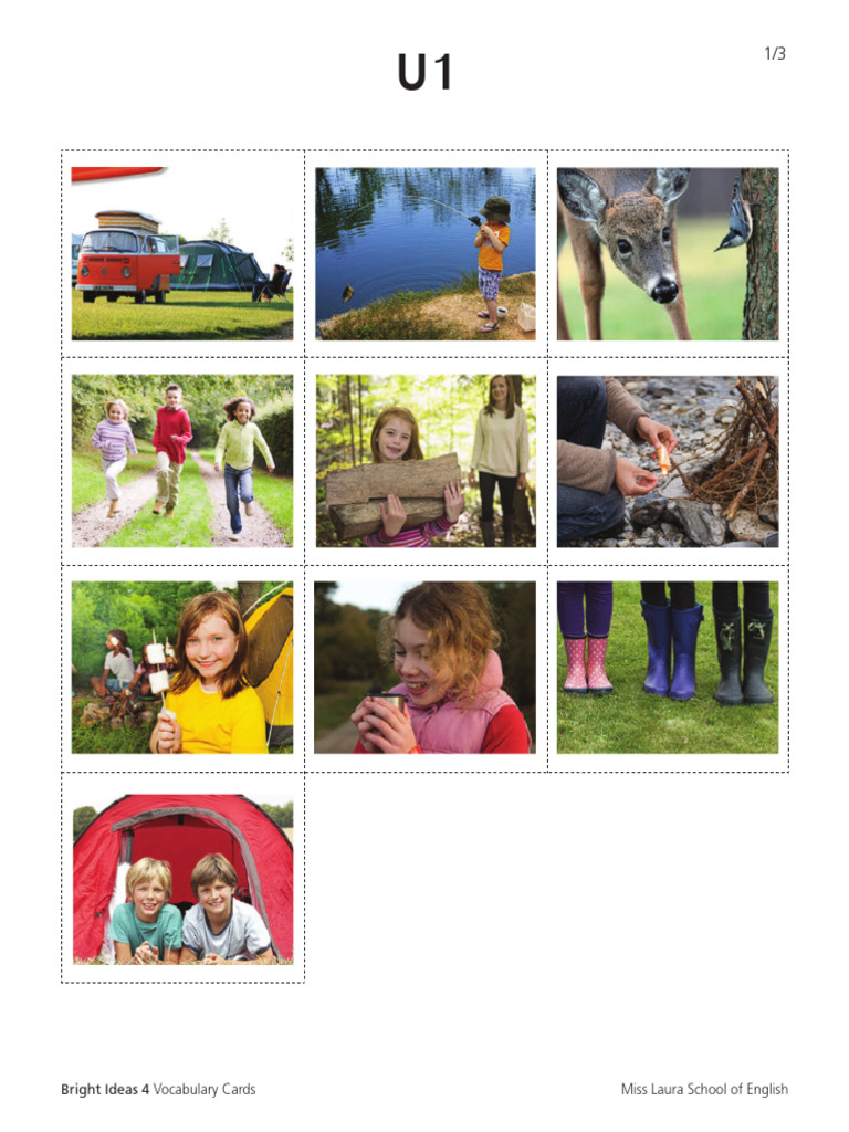 Bright Ideas 4 Vocabulary Cards | PDF