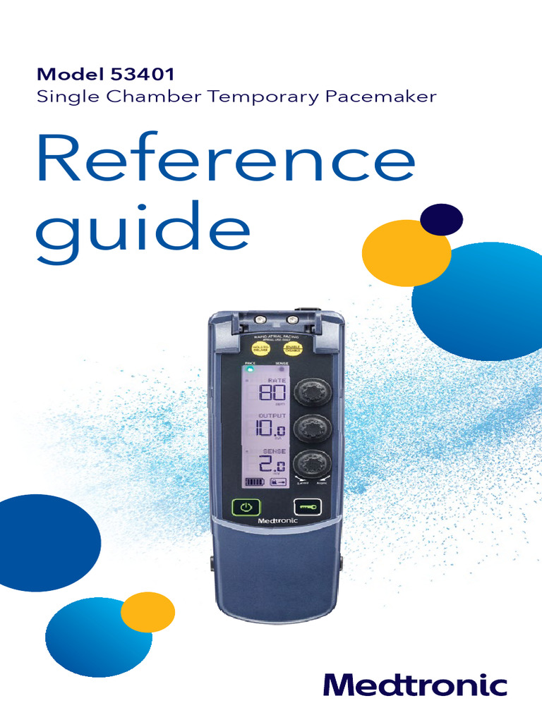 Medtronic 53401 Temporary Pacemaker Guide | PDF | Artificial Cardiac ...