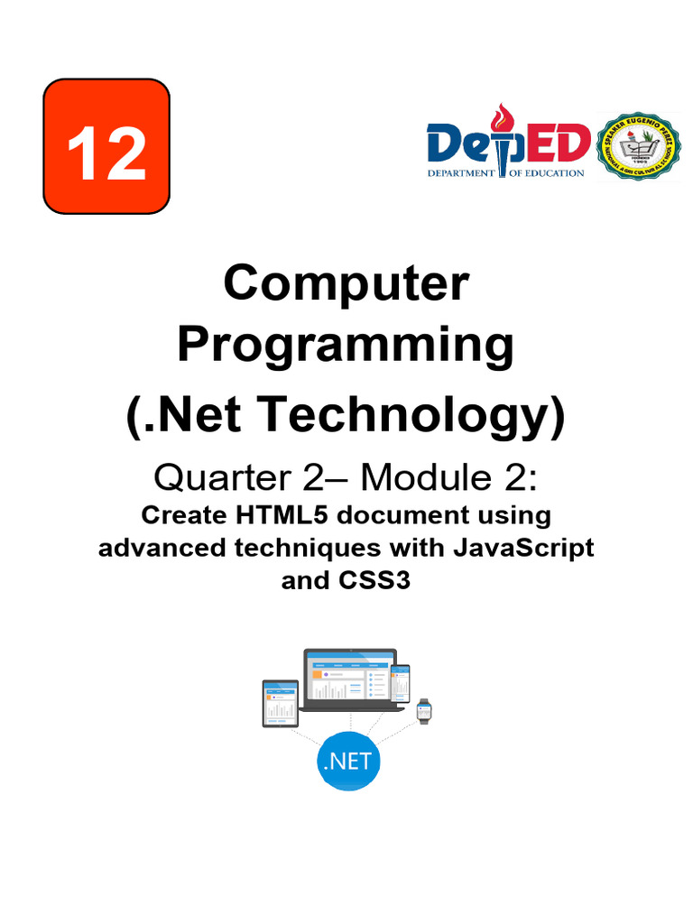 q2 M2 Programming Net Technology 1 | PDF | Html Element | Learning