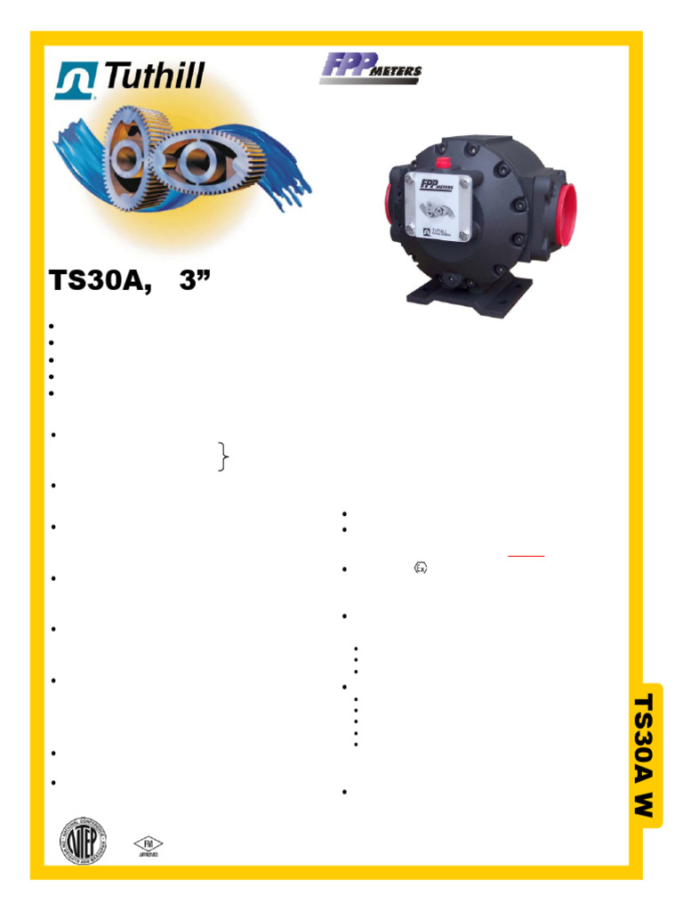 09 - Med. Electr. - 760LPM (200GPM) - Aluminio Anodizado - TS30A | PDF ...