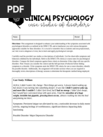 DSM 5 Case Studies Student Pages | PDF | Epilepsy | Sleep