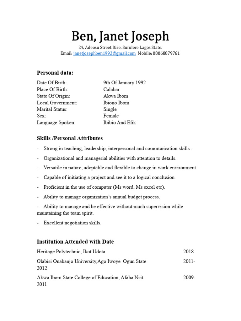Janet Creed | PDF