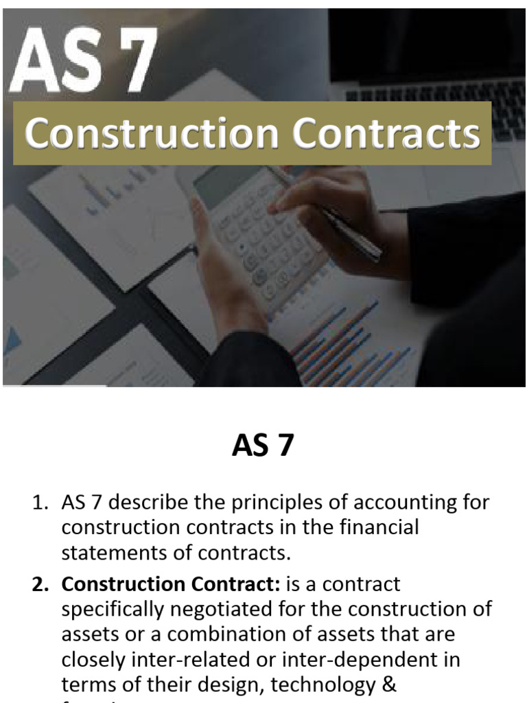 As 7 - Construction Contracts | PDF | Cost | Business