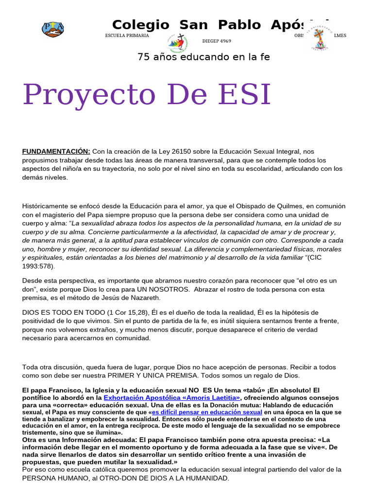 Proyecto Esi | PDF | Sociedad | Mujer