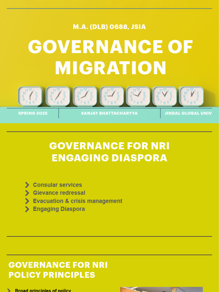 8 Migration Welfare and Diaspora | PDF
