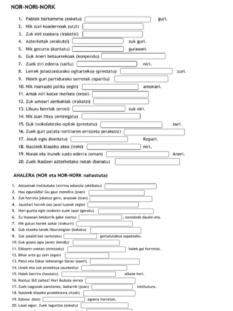 Ahalera Nor-Nor Nork Nor Nori Nork | PDF