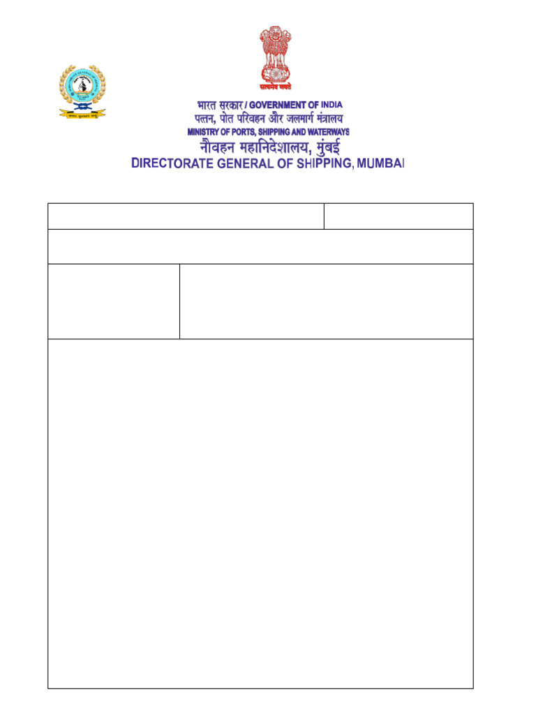 Standard Operating Procedure For Igf Cop | PDF | Ships | Shipping