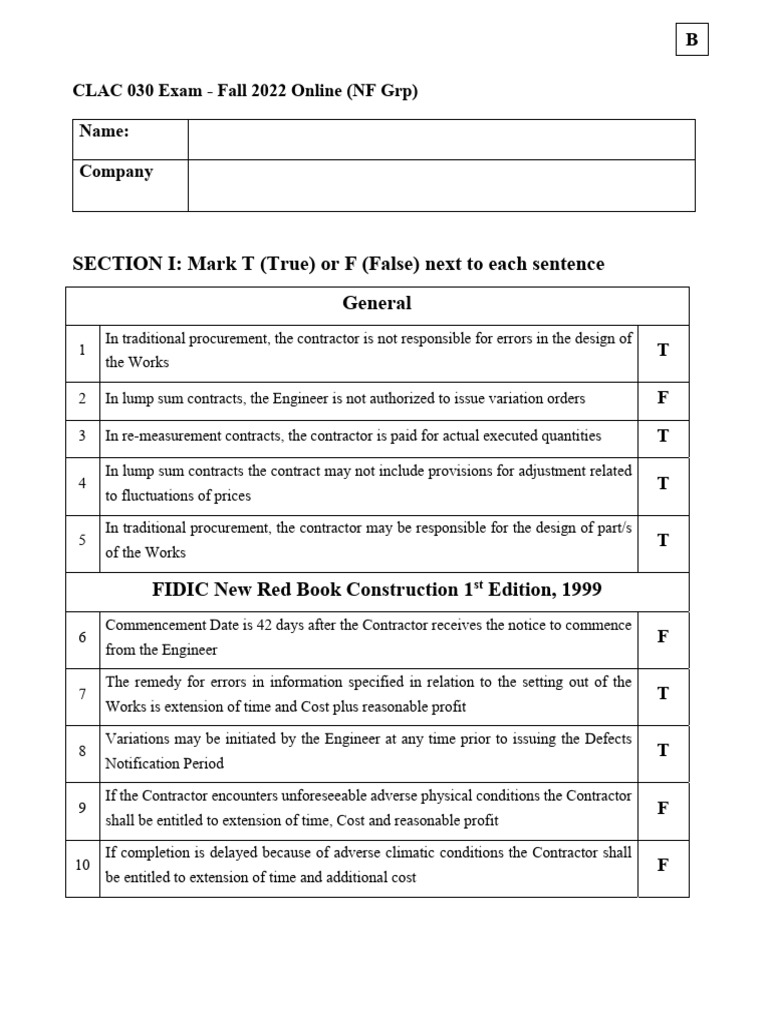 2023.11.17 Online CLAC 030 Exam - Autumn 2022 Answers | PDF | Employment | Prices