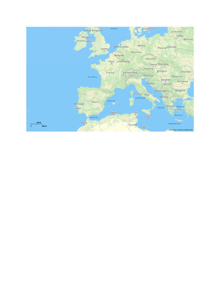 Maps of Europe | PDF