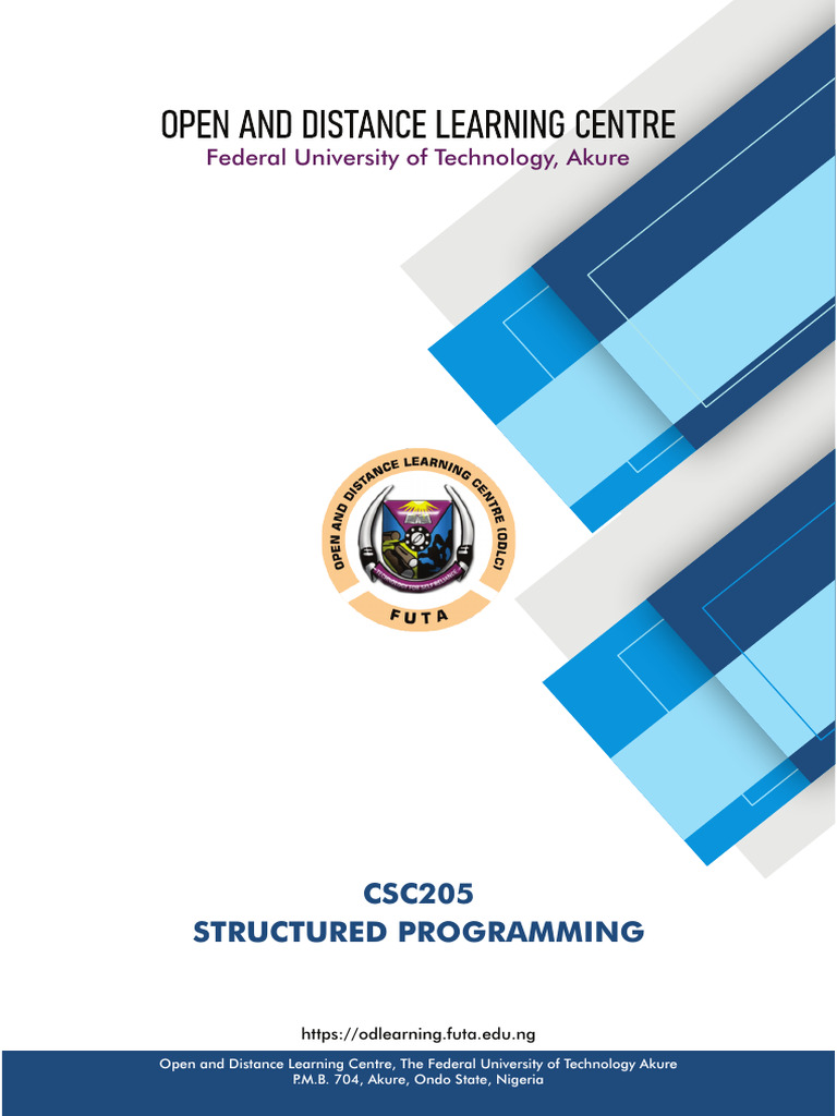 CSC205 PDF | PDF | Programming | Computer Program
