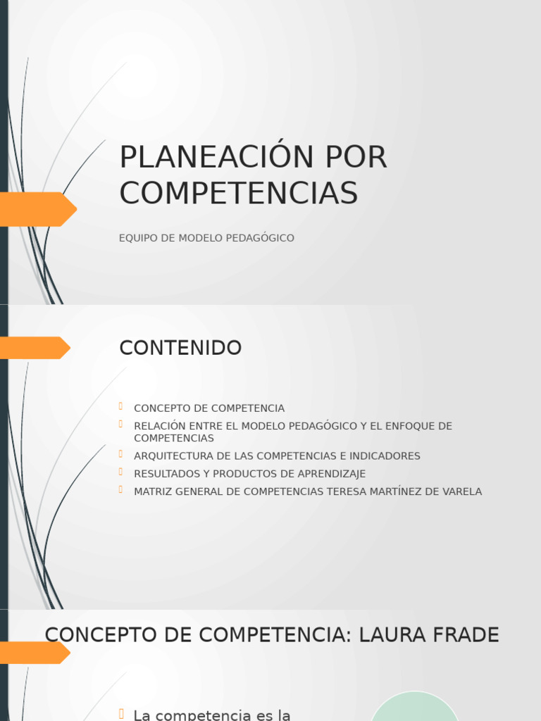 PLANEACIÓN POR COMPETENCIAS (1) | PDF | Aprendizaje | Teoría de la educación