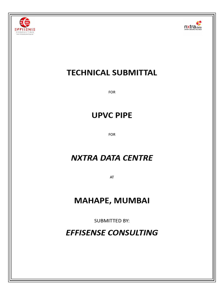 Tds-Upvc Pipe | PDF