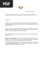Convocation Bac Blanc Janvier 2026 | PDF