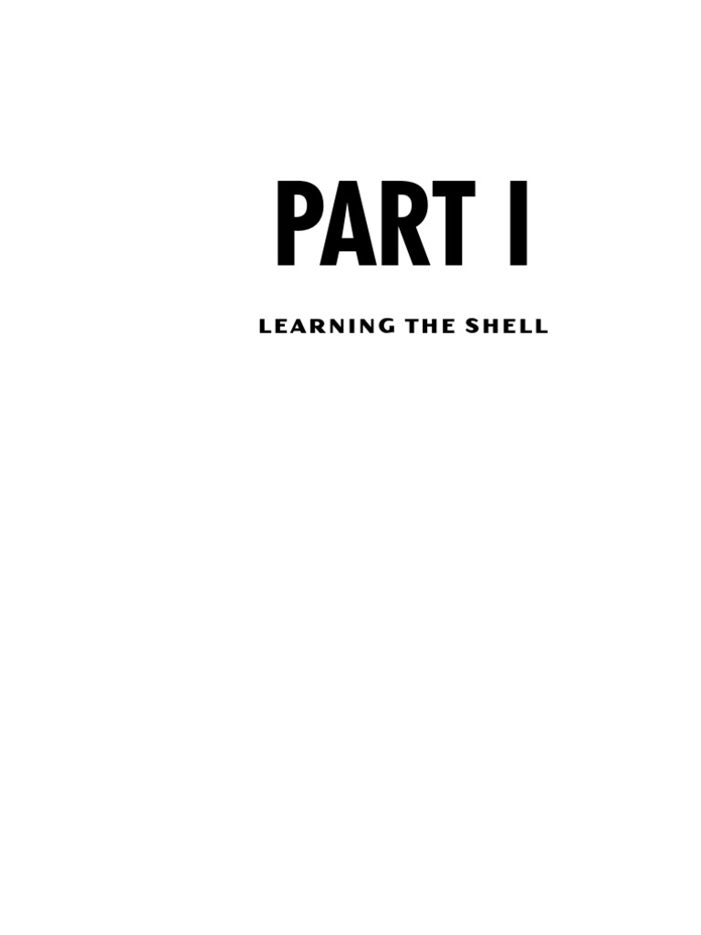 Linux Command Line 2ed 2019 Shotts 33 | PDF