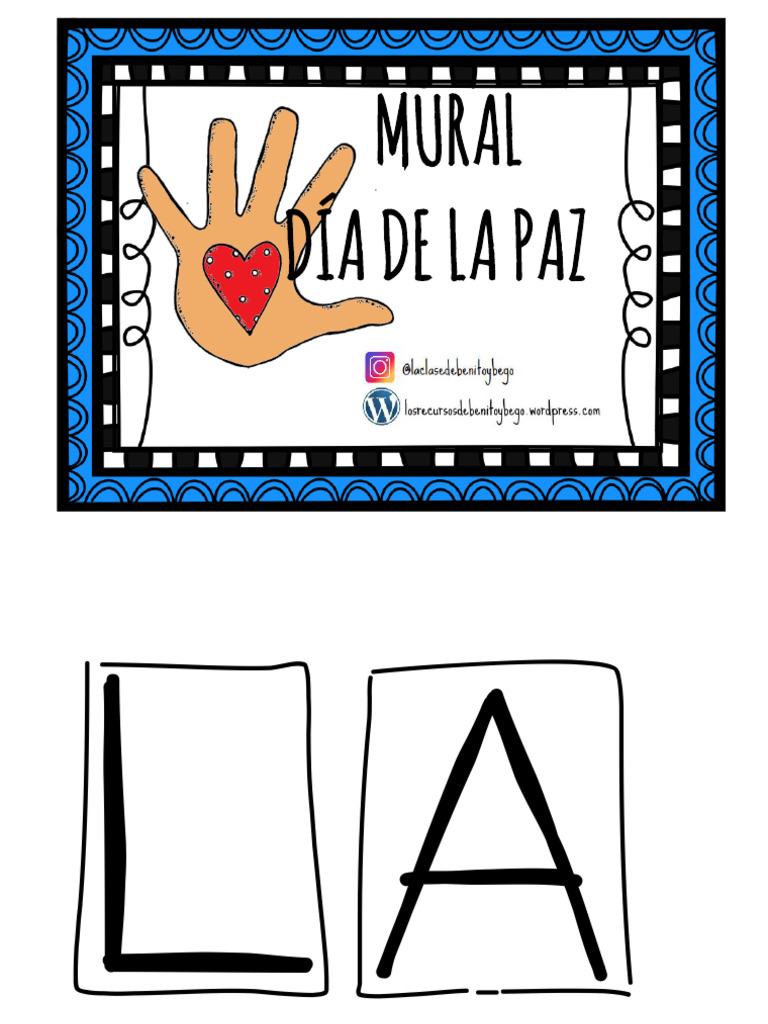 Mural del Día Internacional de la Paz | PDF