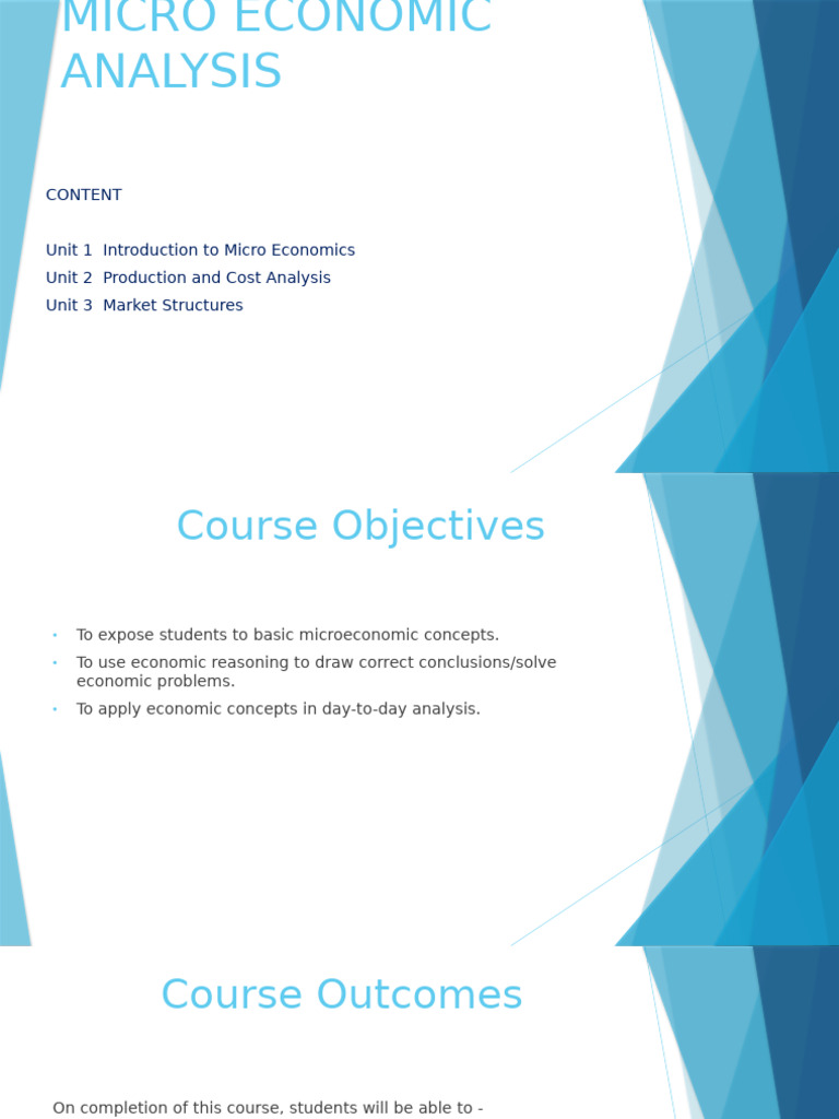Micro Economic Analysis NEP | PDF | Demand | Microeconomics