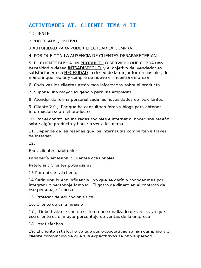 Tareas Tema 4 AT II | PDF