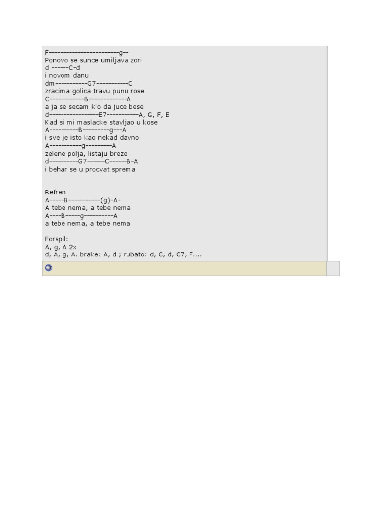 Akordi | PDF