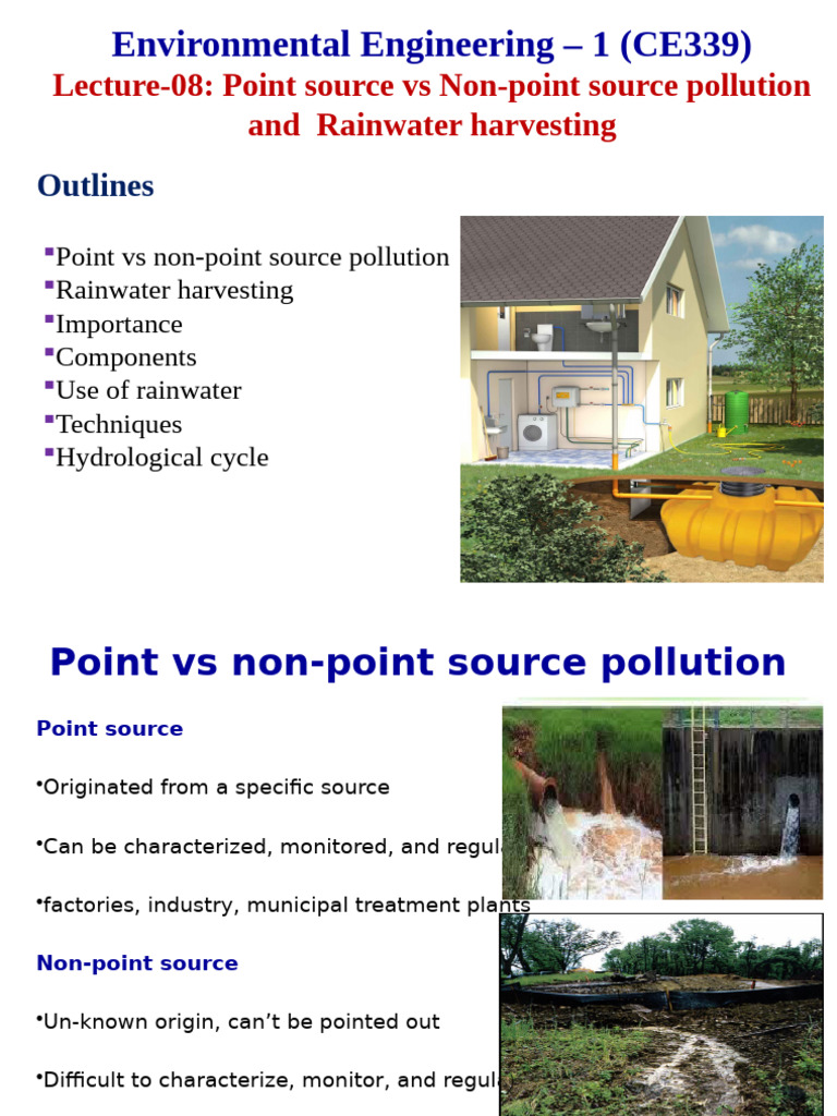 Rainwater Harvesting | PDF | Surface Runoff | Water Pollution