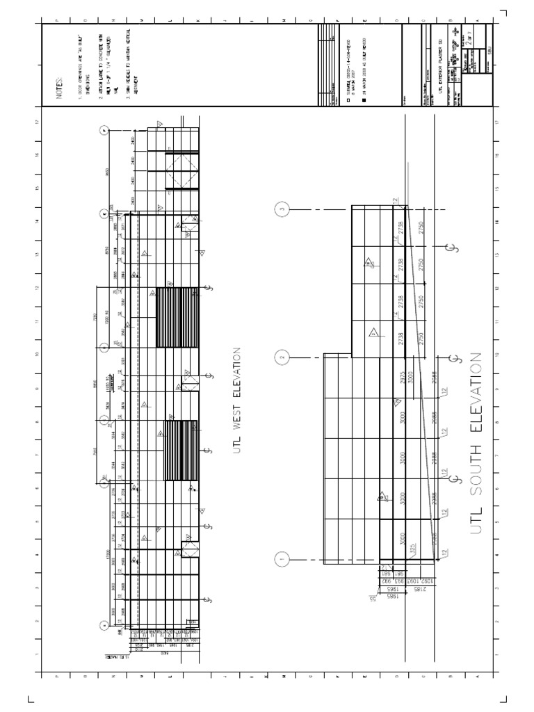 Utl West Elevation | PDF
