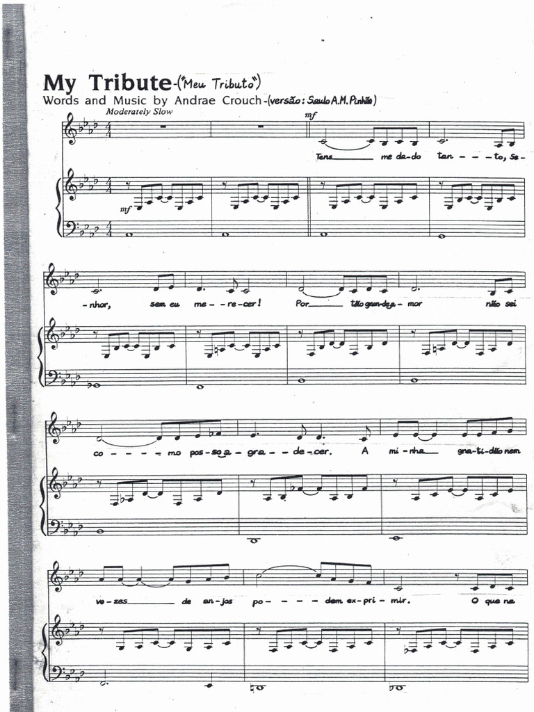 Meu Tributo | PDF
