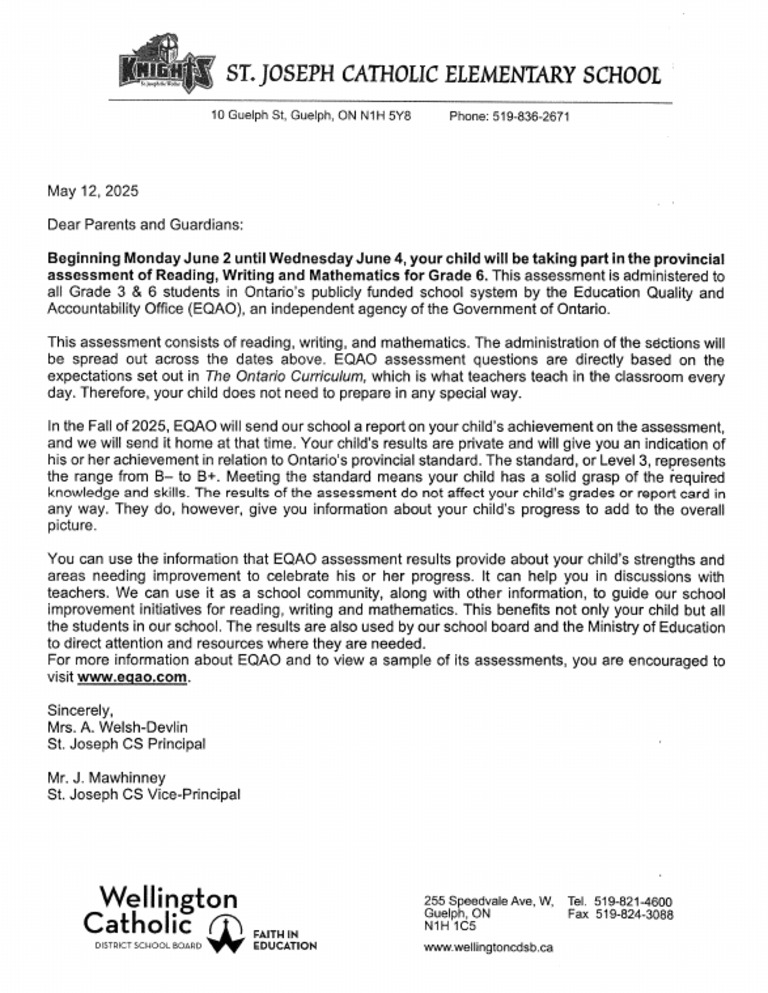 EQAO Grade 6 - English | PDF