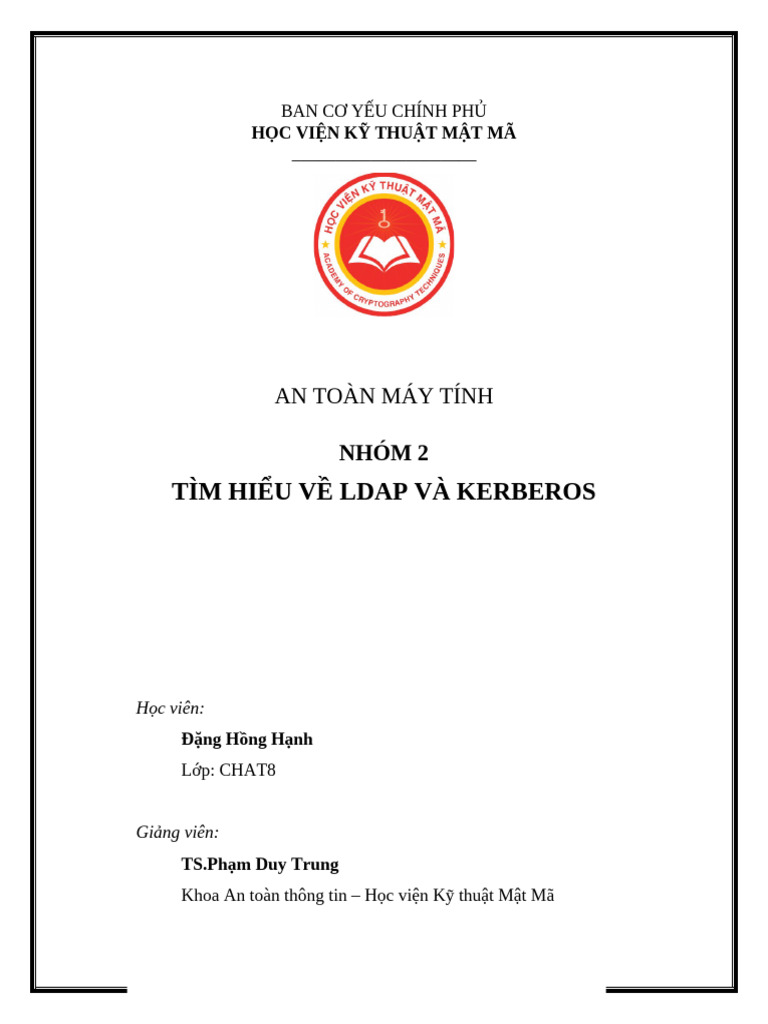 Ldap & Kerberos | PDF