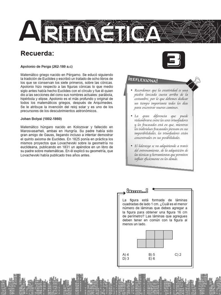 ARIT_3º_3B | PDF | Euclides | Matemáticas