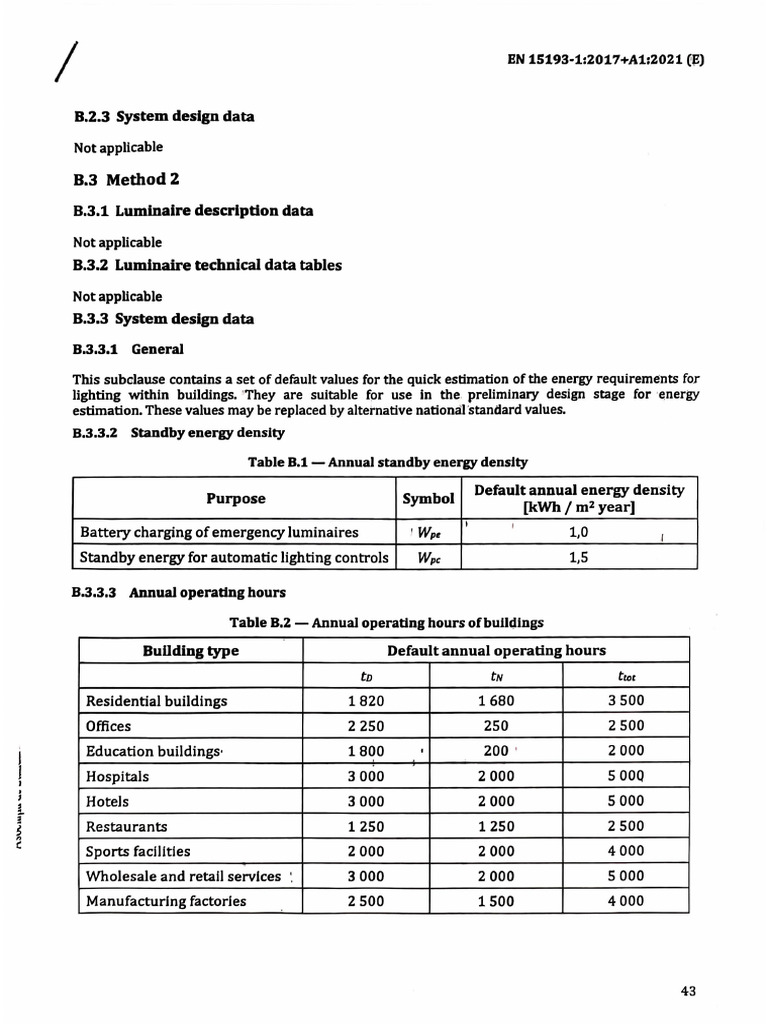 En 15193-1 | PDF