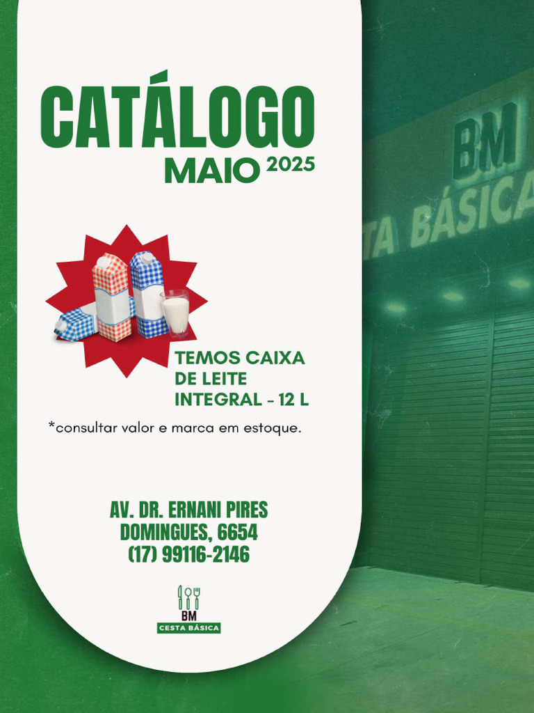 Catálogo BM Cesta Básica - Maio | PDF