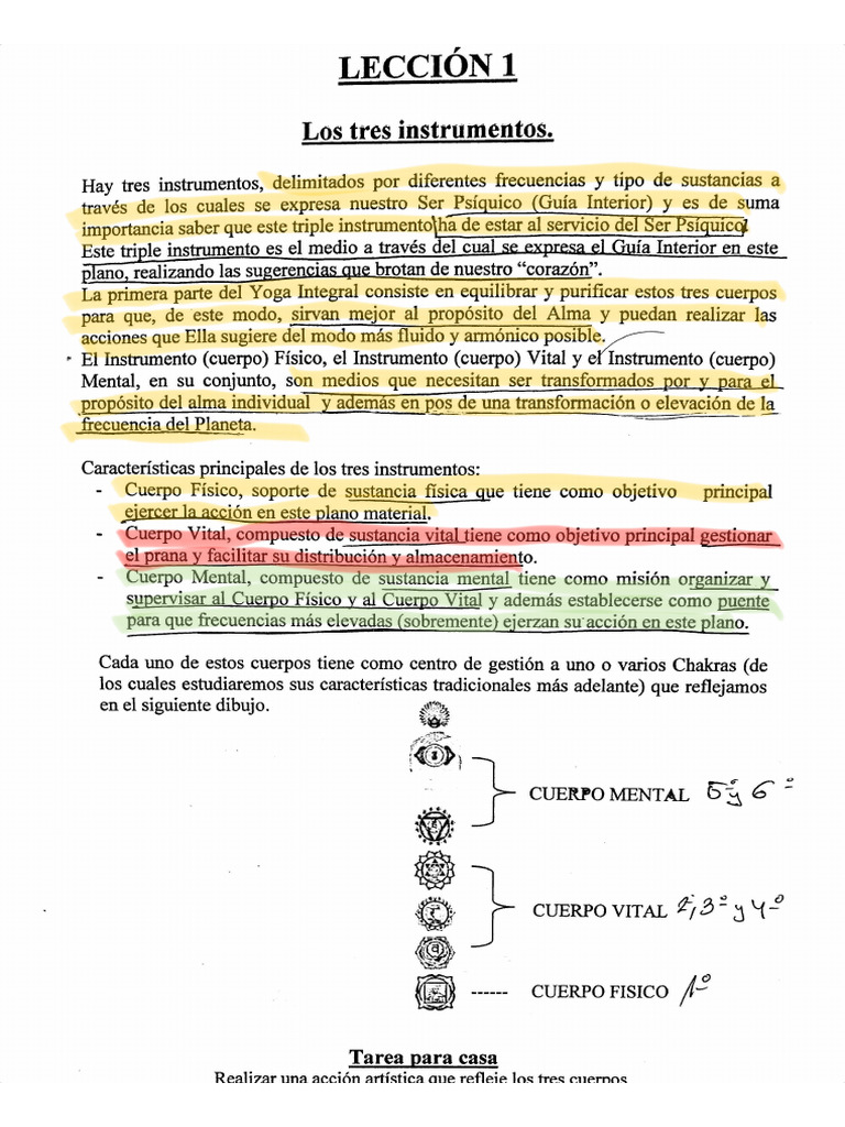 Los Tres Instrumentos | PDF