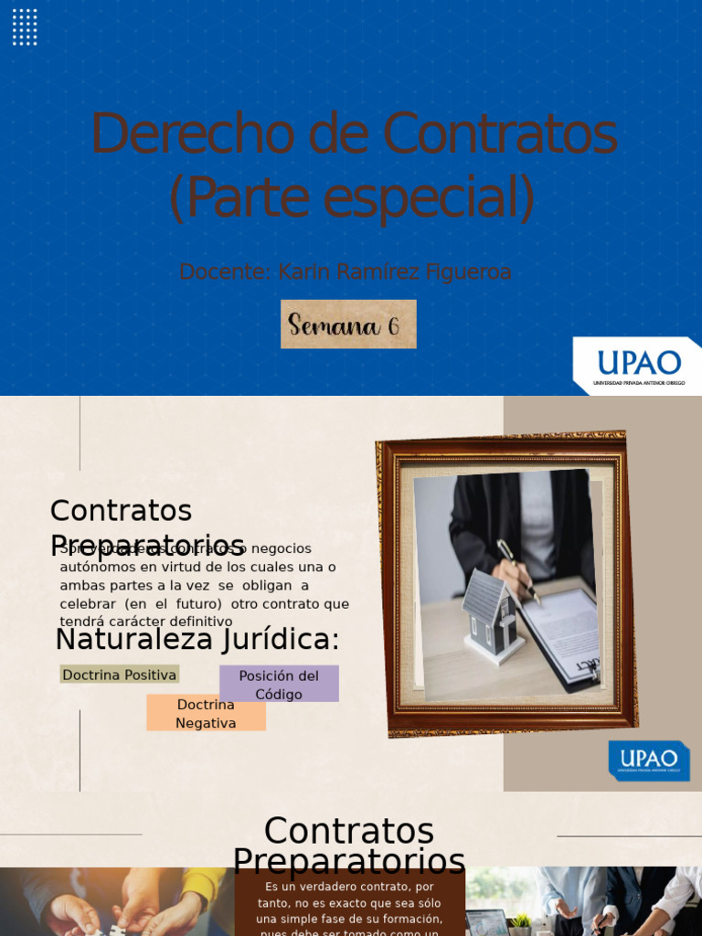 MT - S06 - Derecho de Contratos Parte Especial - 2025-10 | PDF | Justicia | Crimen y violencia