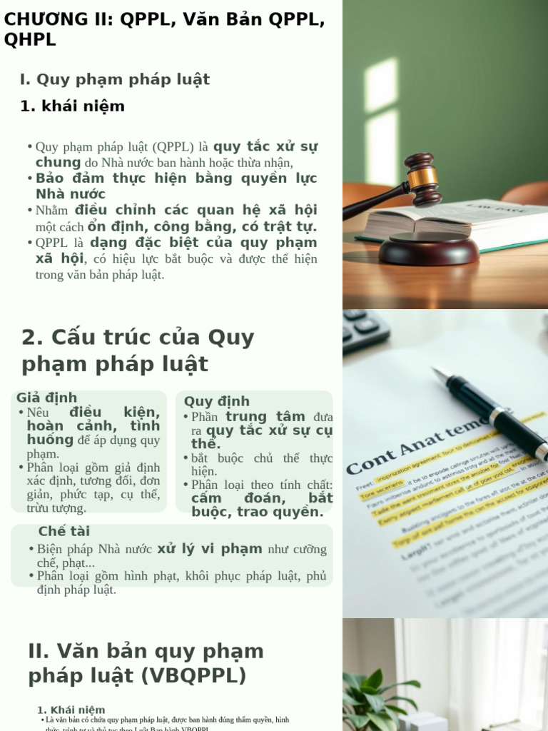 Quy Pham Phap Luat Va Van Ban Quy Pham Phap Luat | PDF