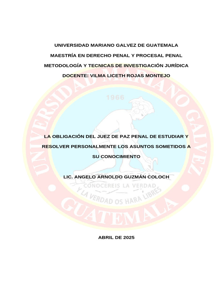 Plan Completo - Angelo Arnoldo Guzmán Coloch | PDF
