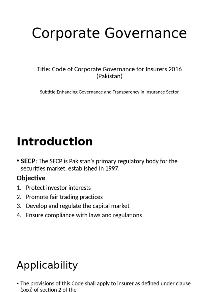 Corporate Governance | PDF | Internal Control | Board Of Directors