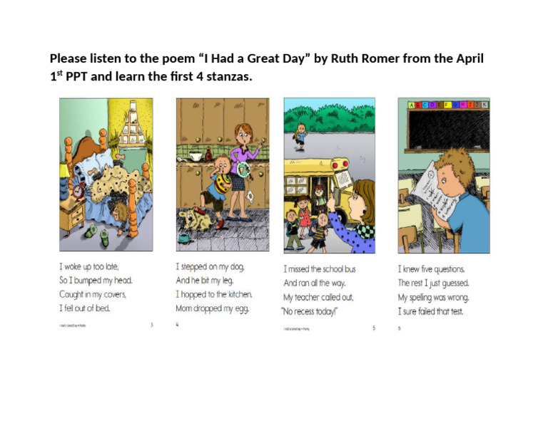Poem - 1st 4 Stanzas | PDF