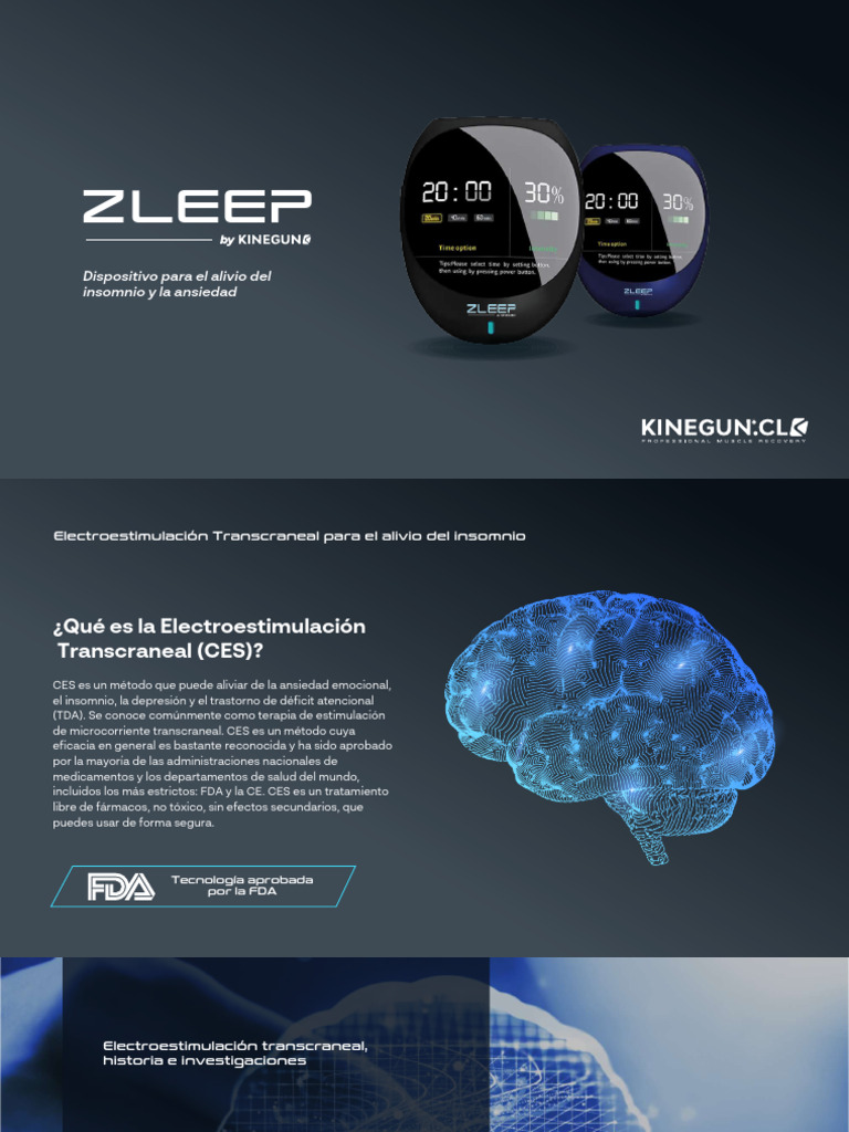 Manual de usuario Zleep para insomnio | PDF | Dormir | Oscilación Neural