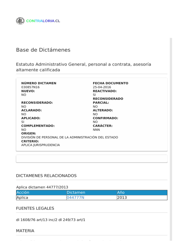 Dictamen Experto 1 | PDF | Gobierno | Justicia