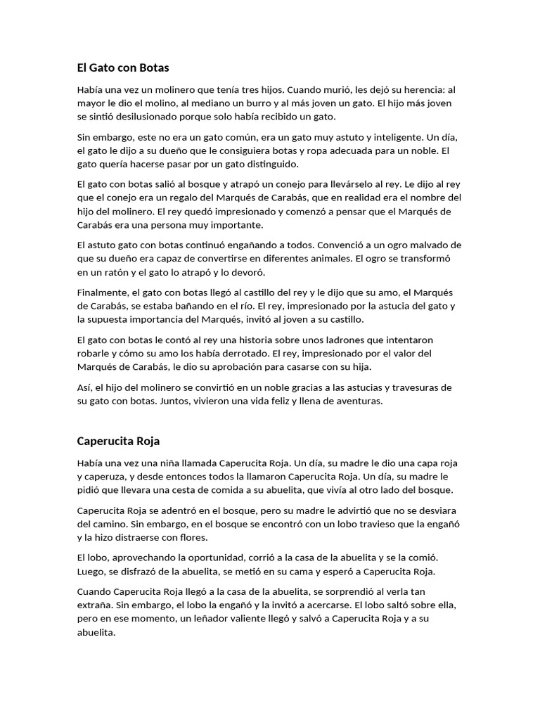 Librillo de cuento | PDF | Caperucita Roja